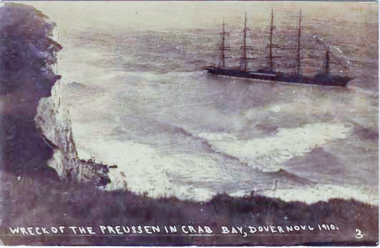 The first five-masted tall ship - sunk because of its speed! - Morgan ...