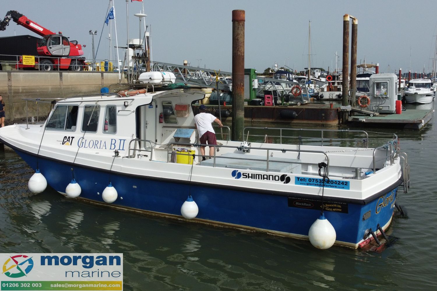 Procharter 36 GRP charter fishing boat - Morgan Marine