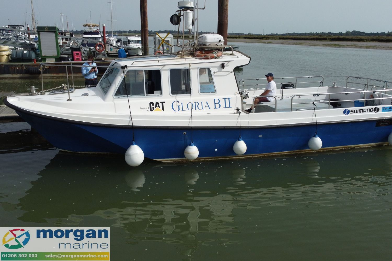 Procharter 36 GRP charter fishing boat - Morgan Marine
